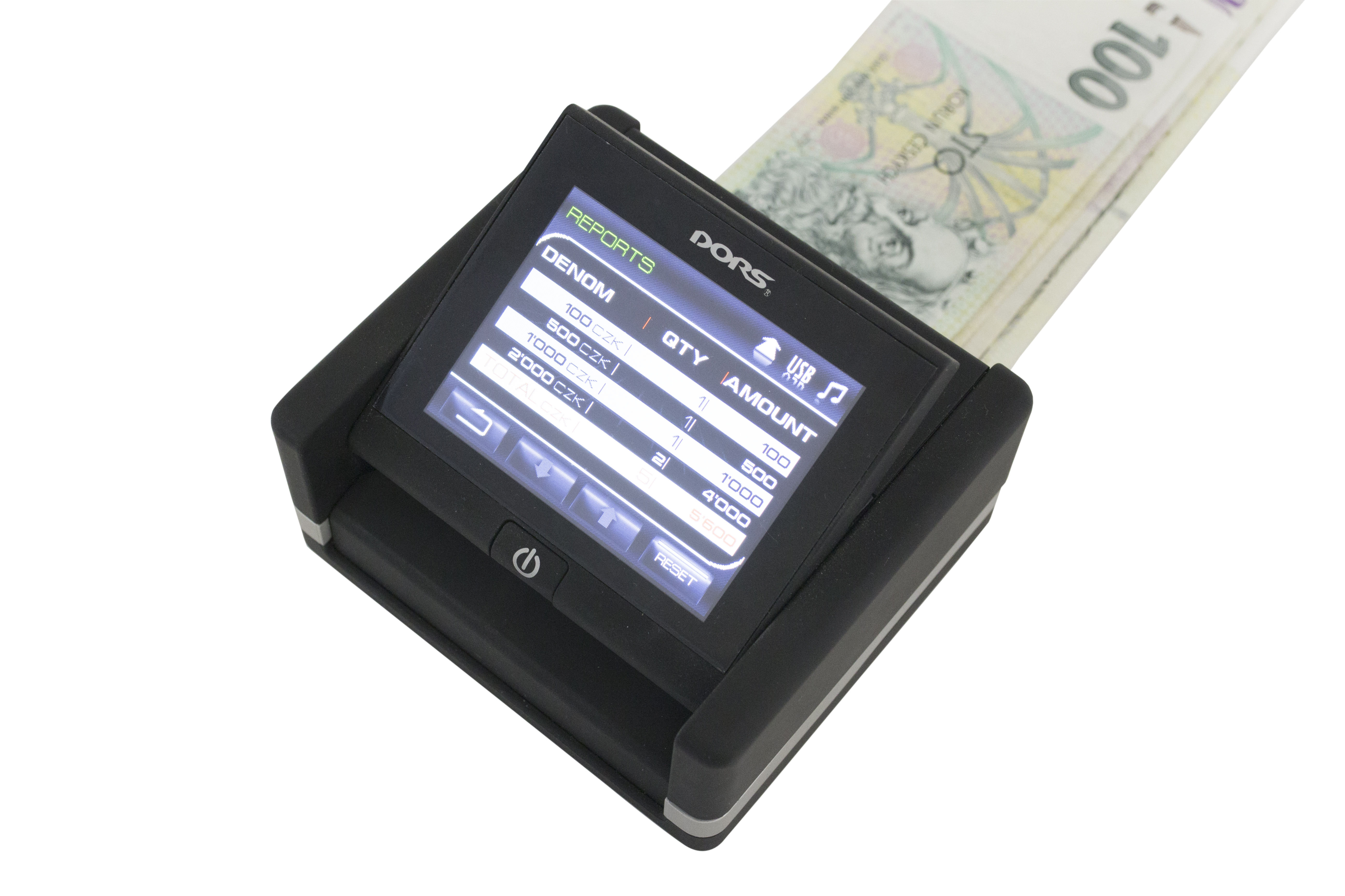 Překvapivá multifunkčnost testeru pravosti DORS 230 = 3 v 1 - Banktech Shop
